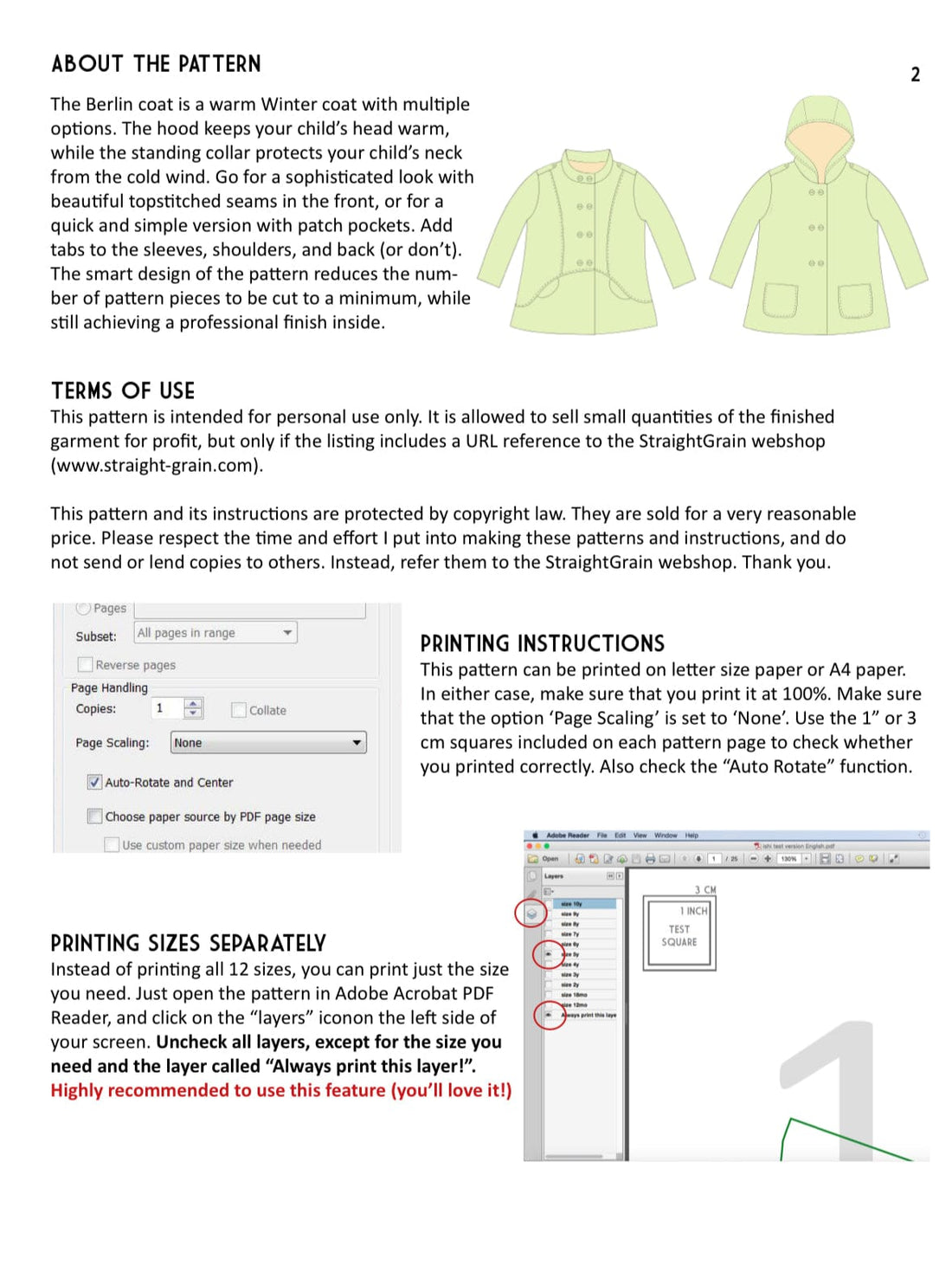 Berlin Jacket Sewing Pattern