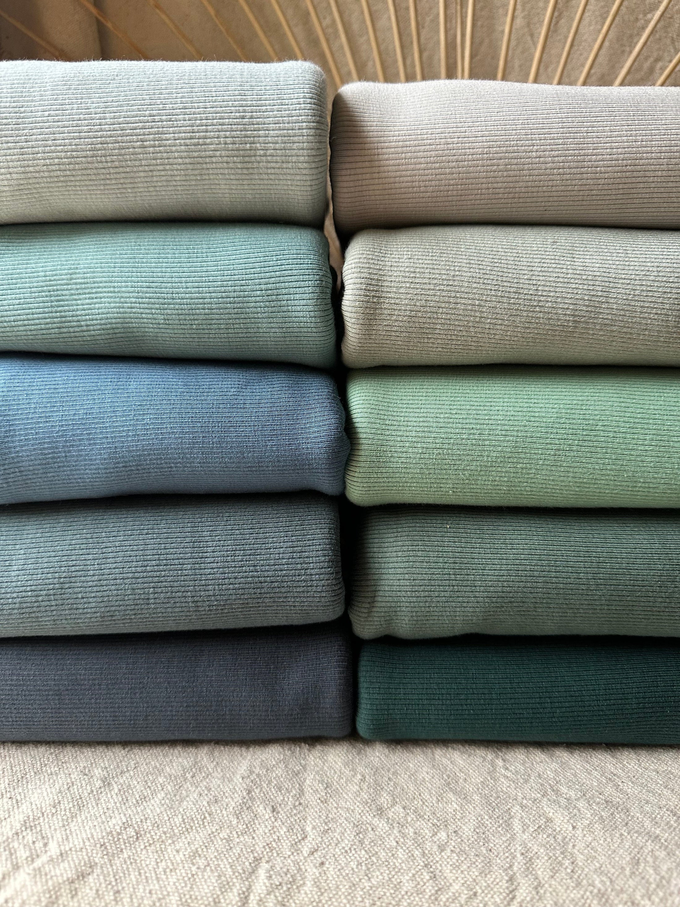 Organic 2x1 rib knit – Isee fabric