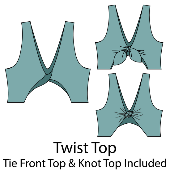 Customizable One Piece Swimsuit Sewing Pattern Isee Fabric