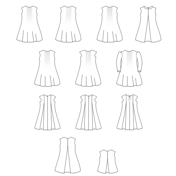 Nova Dress and Blouse Sewing Pattern