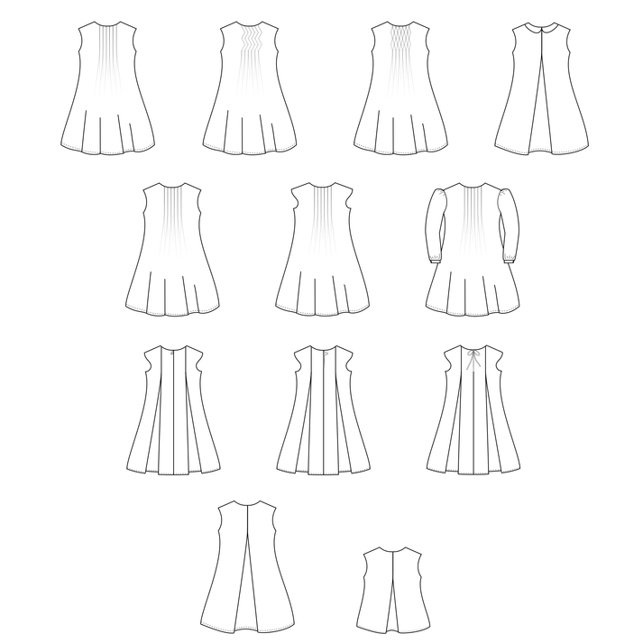 Nova Dress and Blouse Sewing Pattern